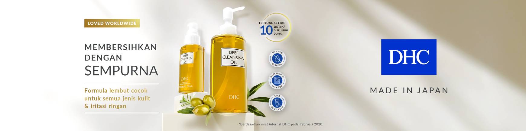 Jual Produk DHC lengkap, original dan nikmati promo menarik di Sociolla