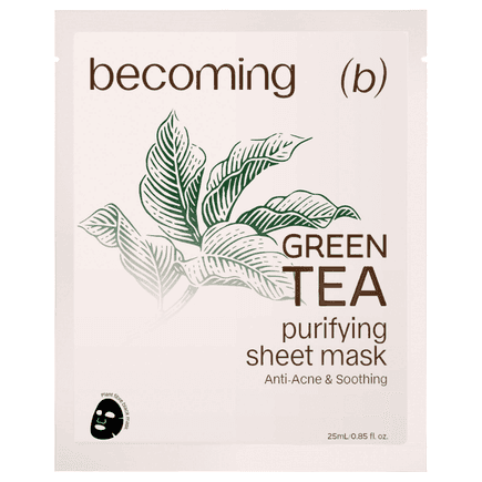 Jual Skin Care Green Tea Purifying Sheet Mask | Sociolla